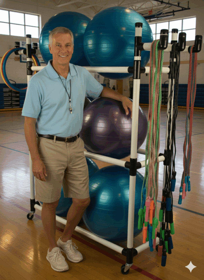 Fitness Big Ball & Fitness Cart - DuraCart